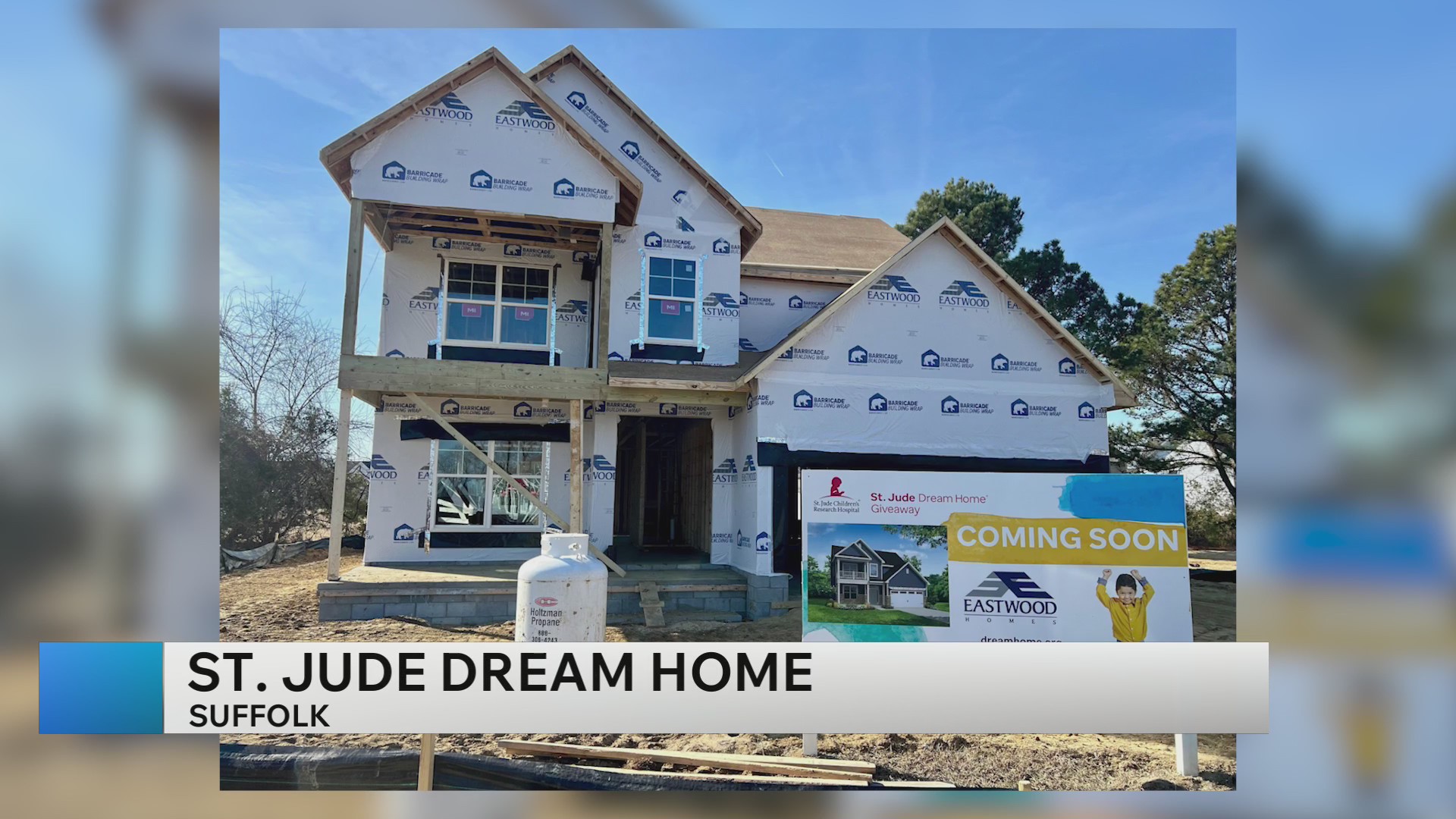 Officials provide update on St. Jude Dream Home in Suffolk