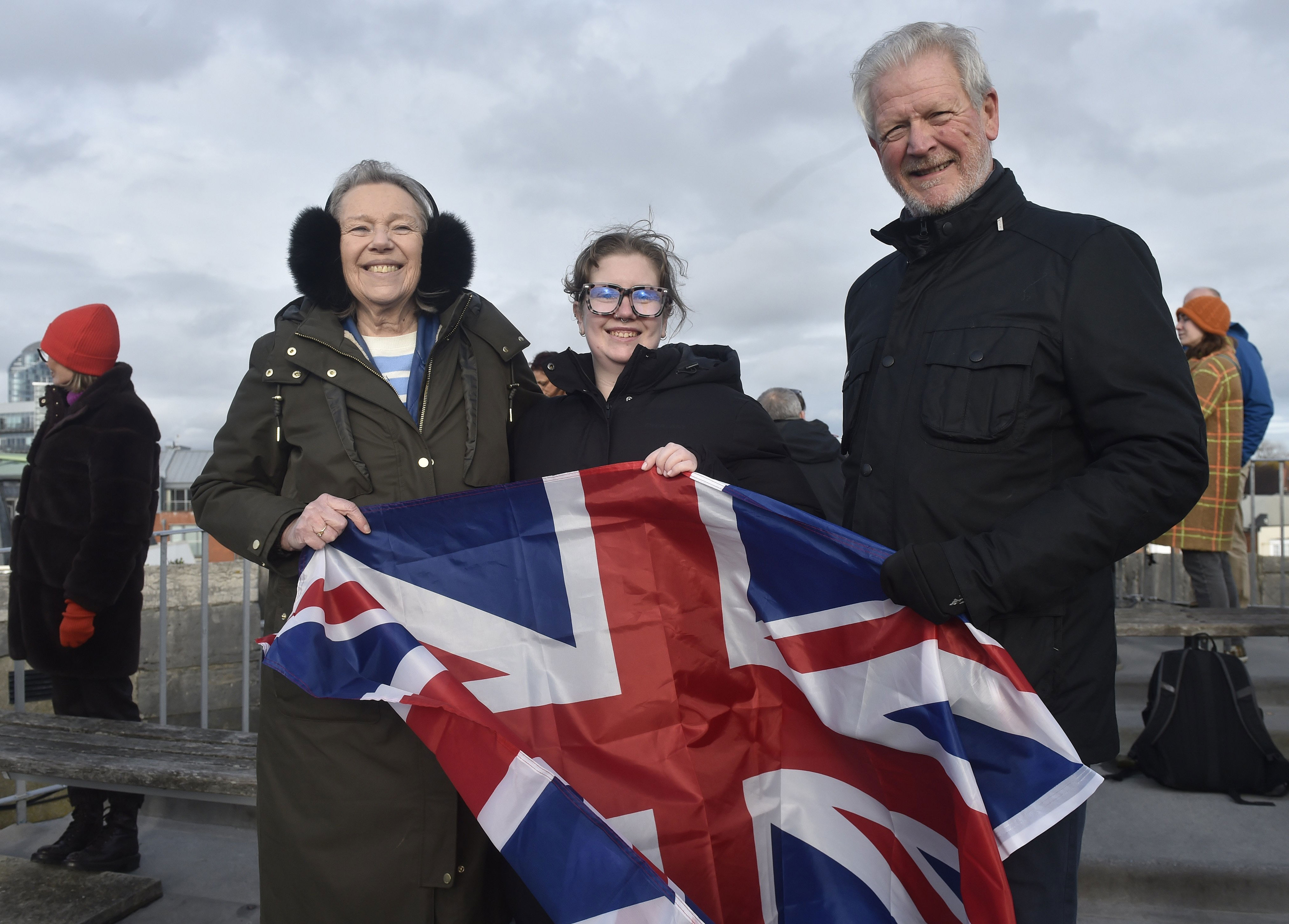 Iran: 'Immensely proud' HMS Dragon families wave Portsmouth warship ...