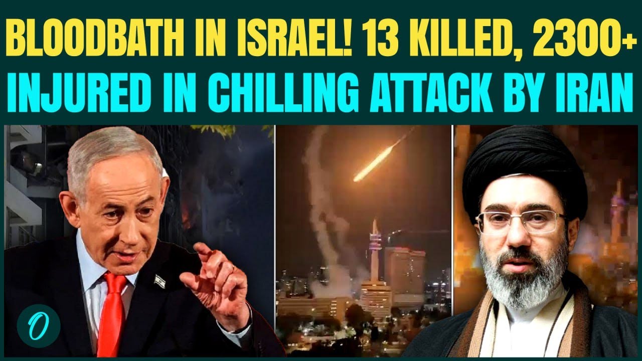 Iran kills 13, injures 2300+ in Israel in chilling missile, drone ...