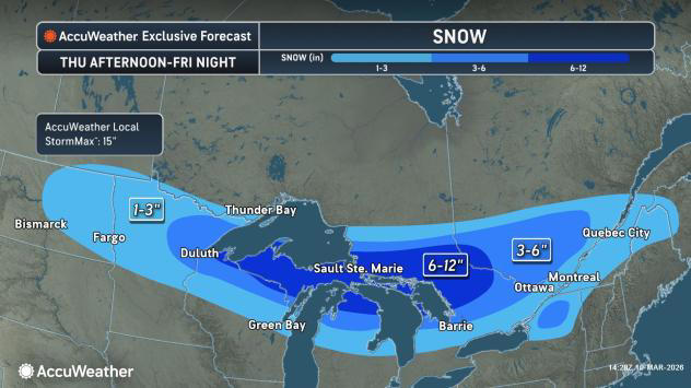 High winds to roar from Rockies to Northeast as clipper storm brings ...