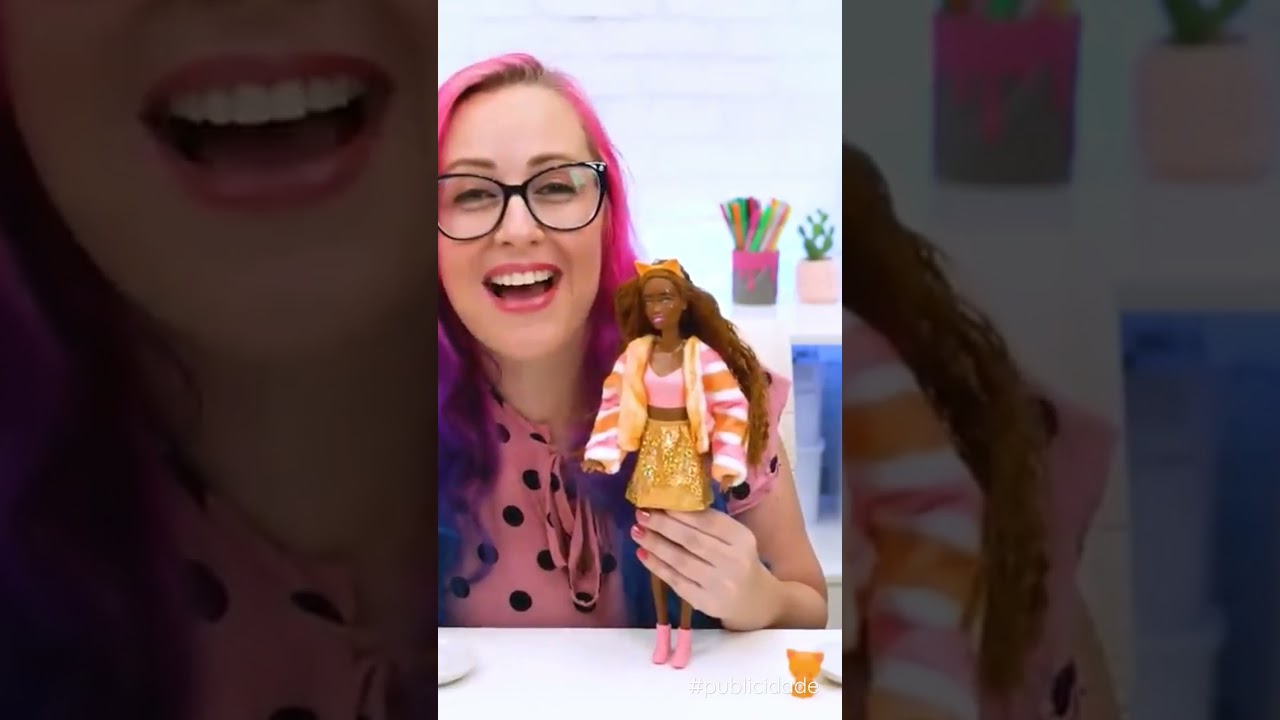 Barbie Cutie Reveal Animais Surpresas - Gatinha 😻 #diy #barbie