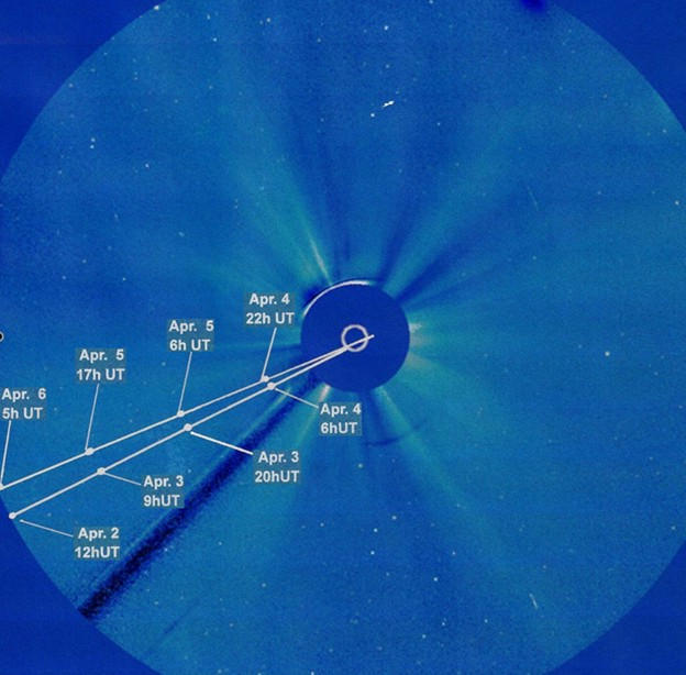 Newly discovered comet could be visible in daytime skies this April