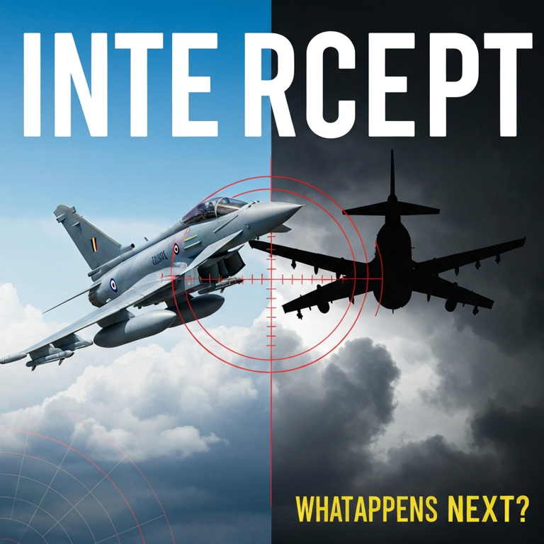 British fighter jets intercept Russian planes explained