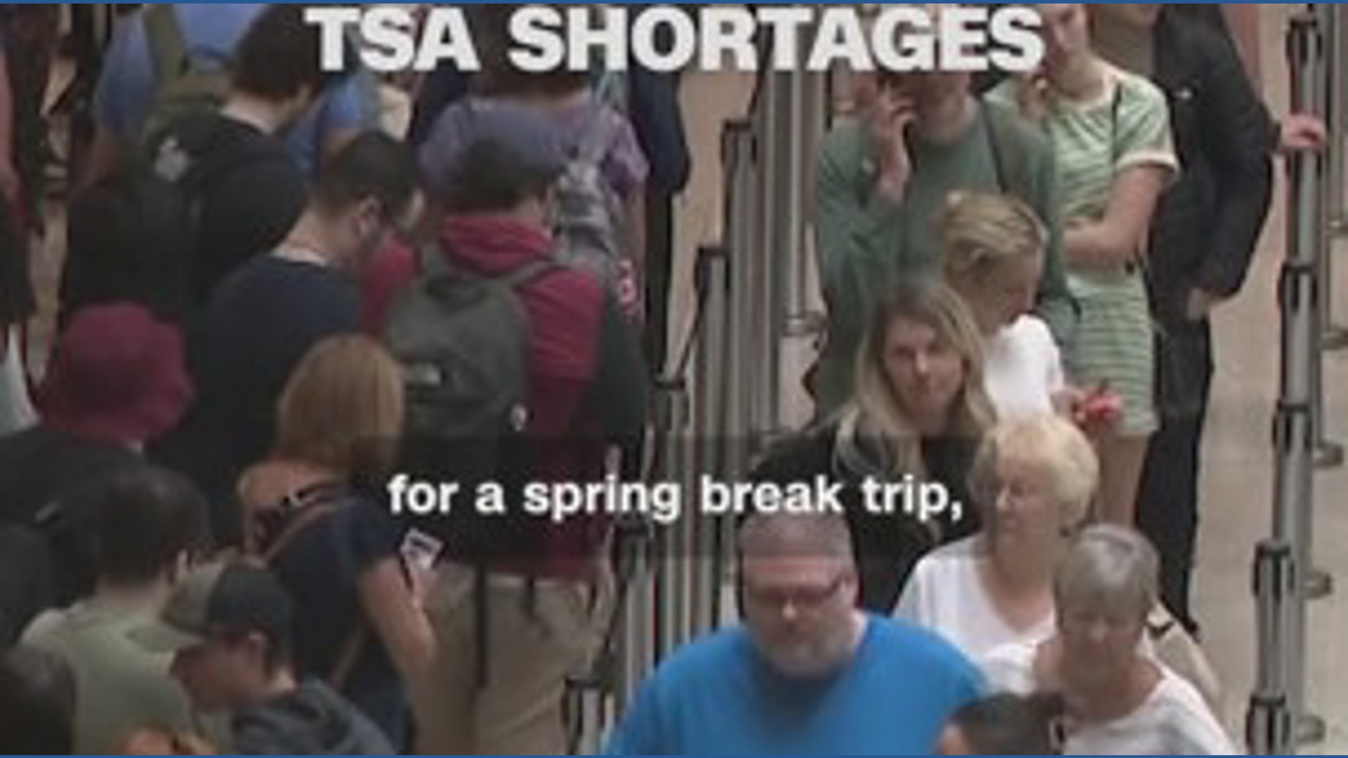 TSA shortages lead to airport delays around US