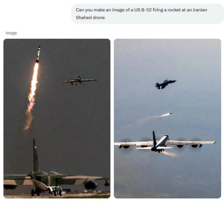 Crashed stealth bombers and paratroopers: How to spot fake war images ...
