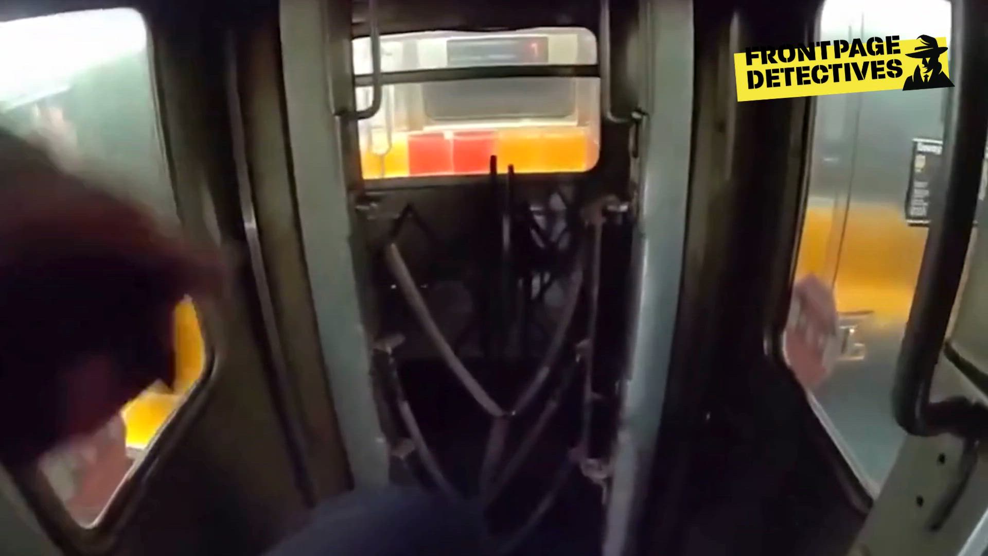 Intense subway chase as NYPD officers pursue suspect through tracks ...