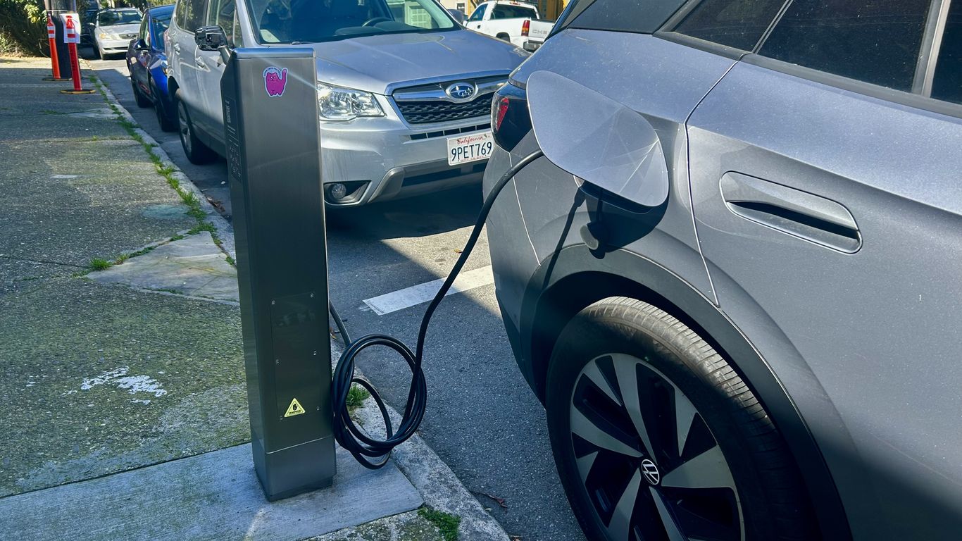 San Francisco plans citywide expansion of curbside EV chargers