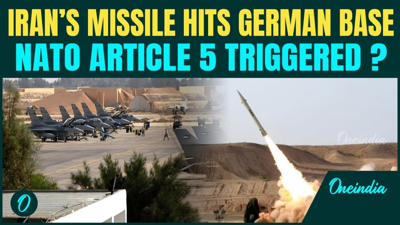 Iran bombs Germany’s base in Jordan - after Turkey, Germany provoked by ...