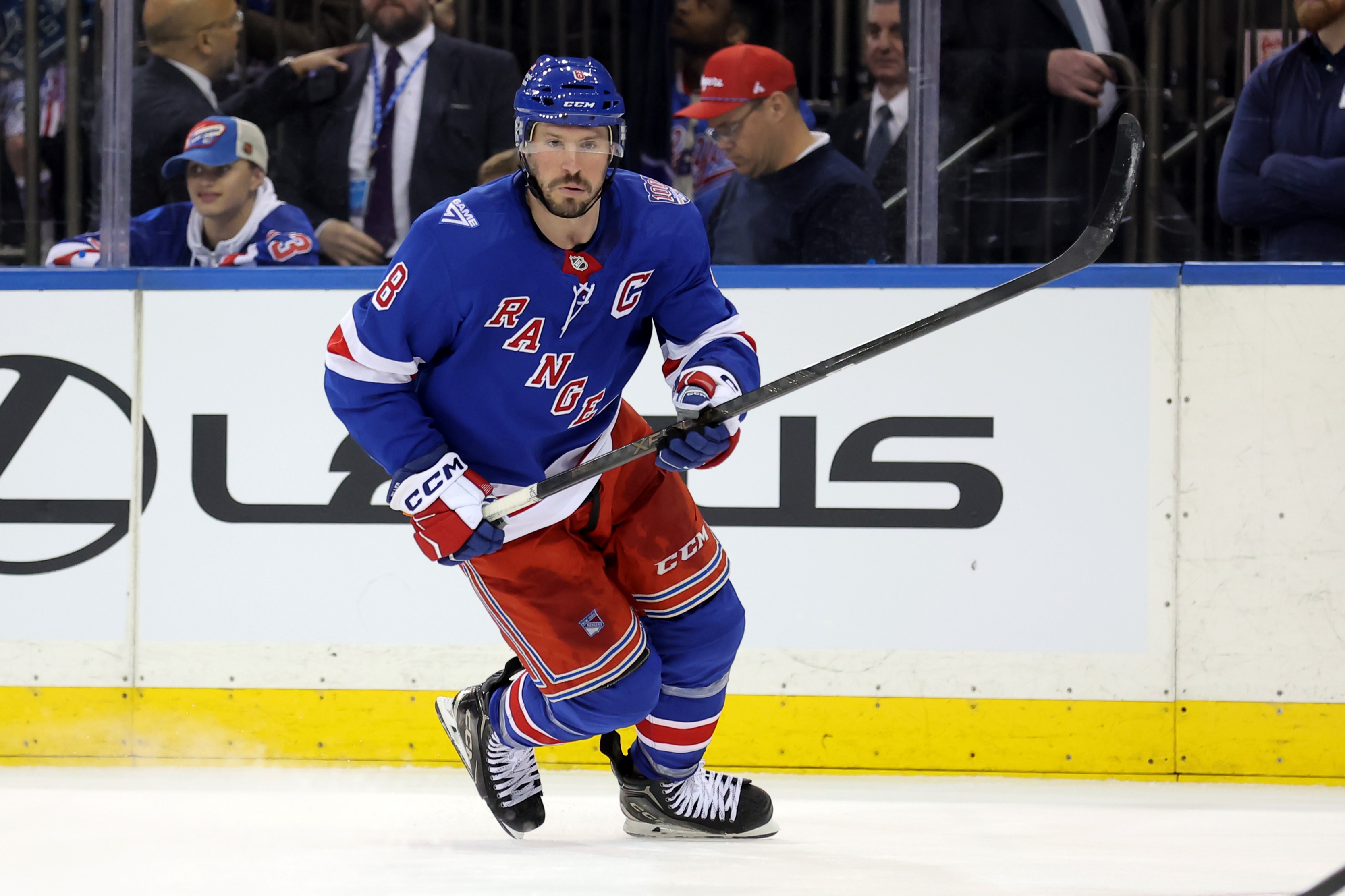 Injured Rangers captain JT Miller takes step toward return