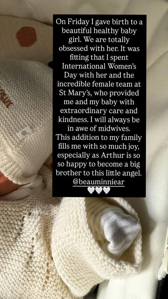 Ellie Goulding welcomes baby girl with boyfriend Beau Minniear, 28