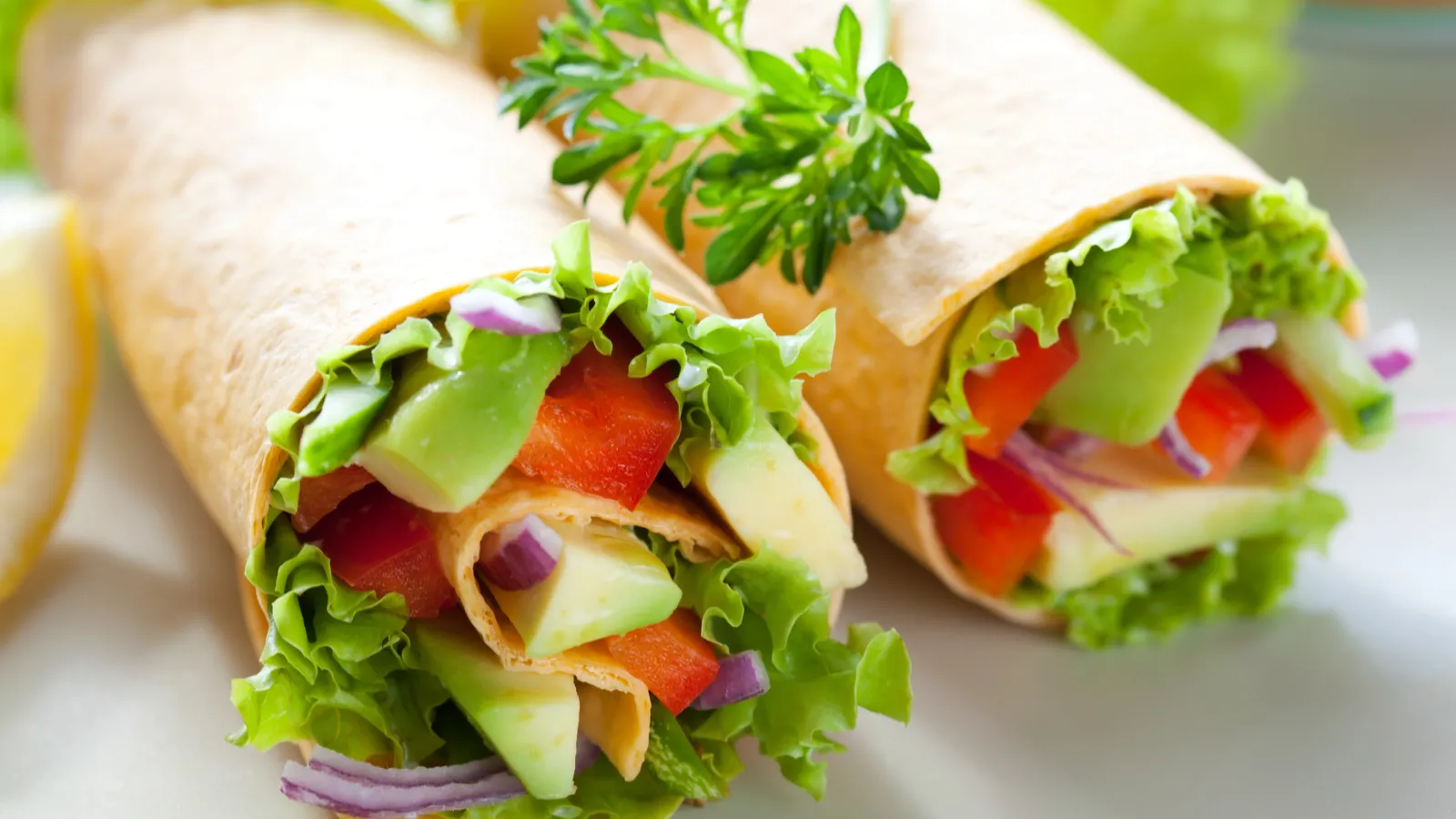 Need dinner in a flash? This wrap hits 47g of protein and 0 prep stress