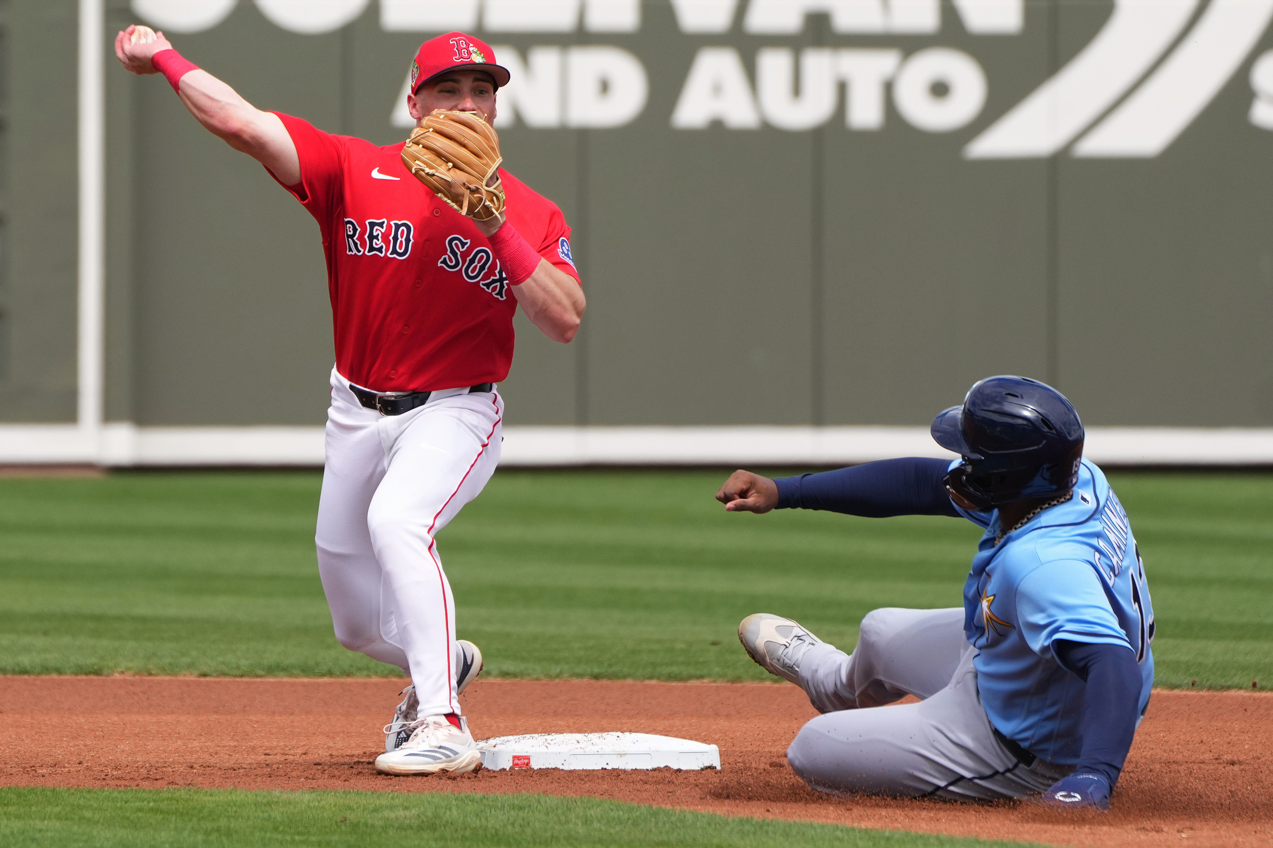 Red Sox's Alex Cora all but declares Caleb Durbin as Opening Day third ...