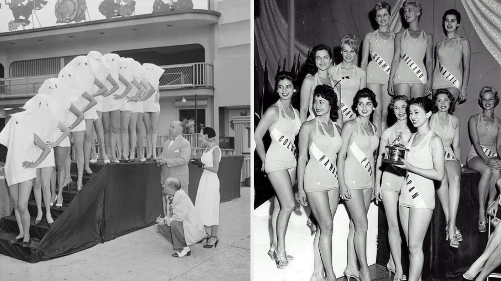 Fascinating photos of beauty contests from the past