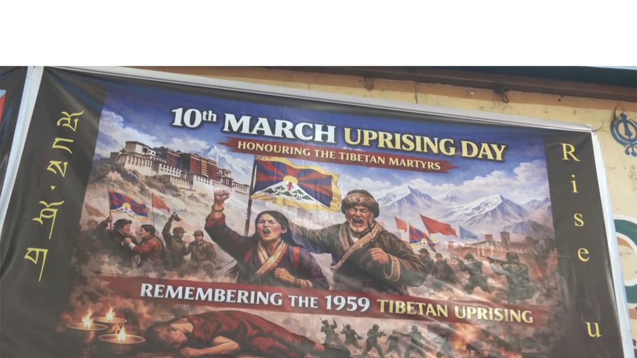 Tibetan Uprising Day: Protests in Shimla call for freedom from China