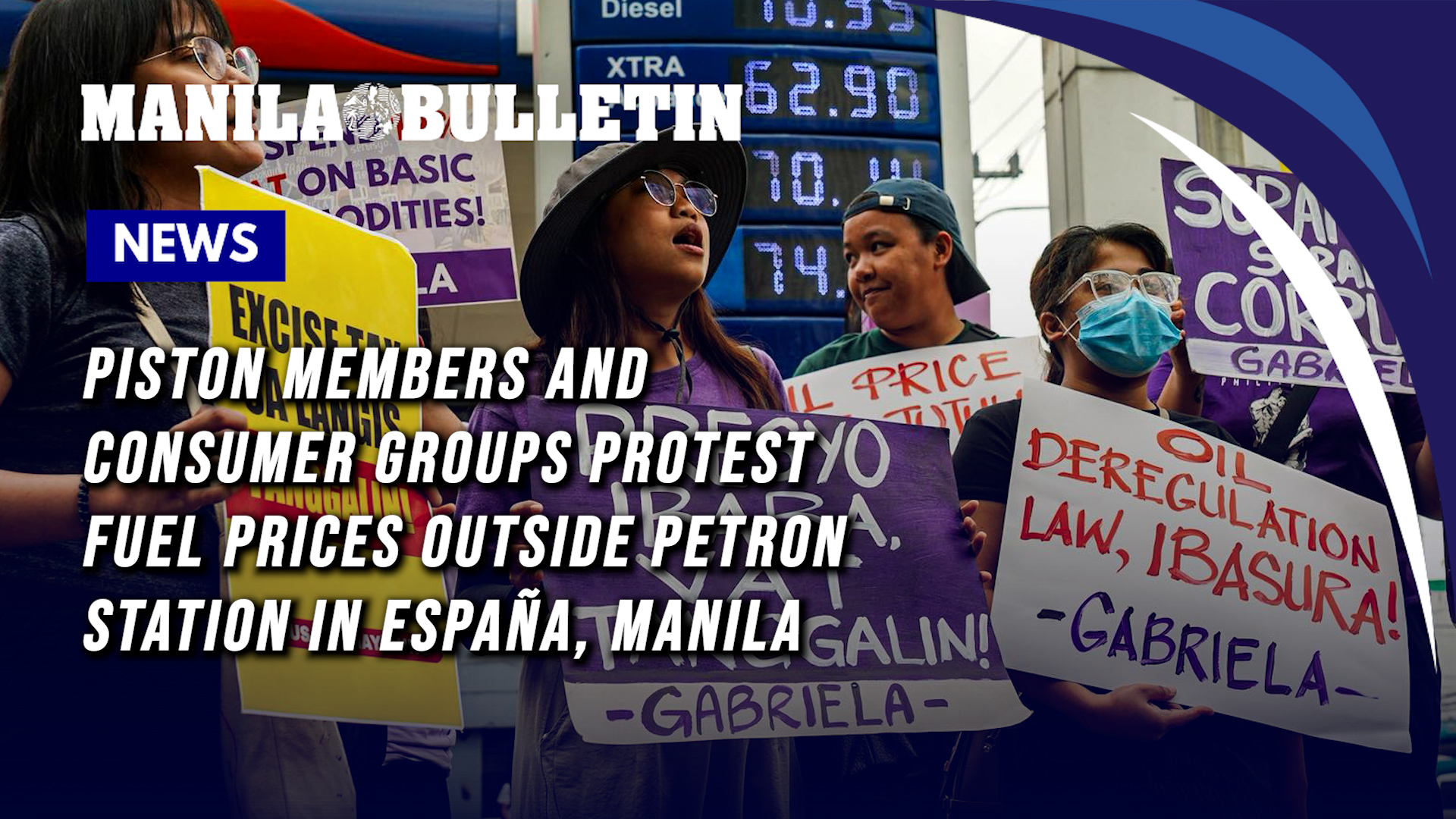 PISTON, consumer groups stage protest vs high fuel prices