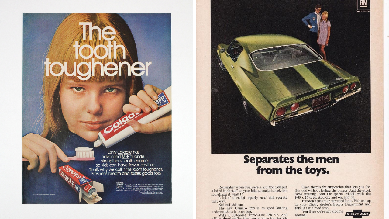 26 vintage ads from the 1970s