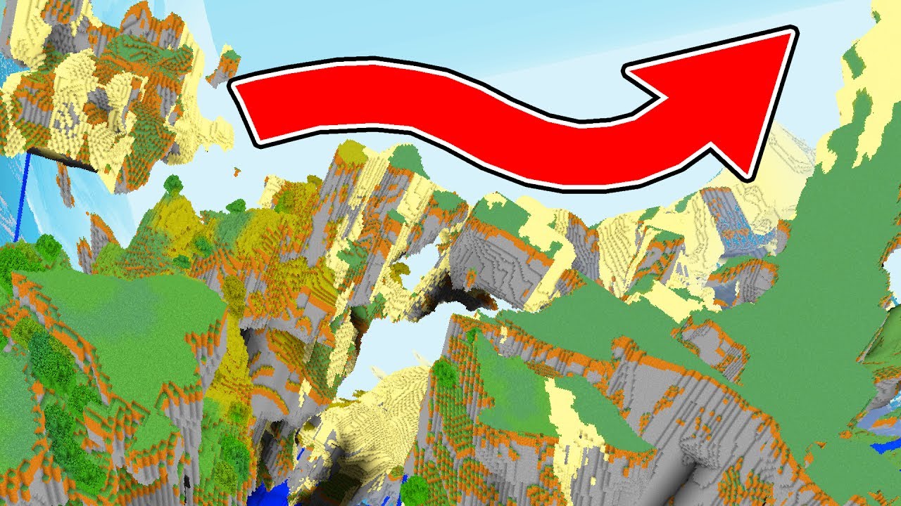 What happened to this Minecraft world?