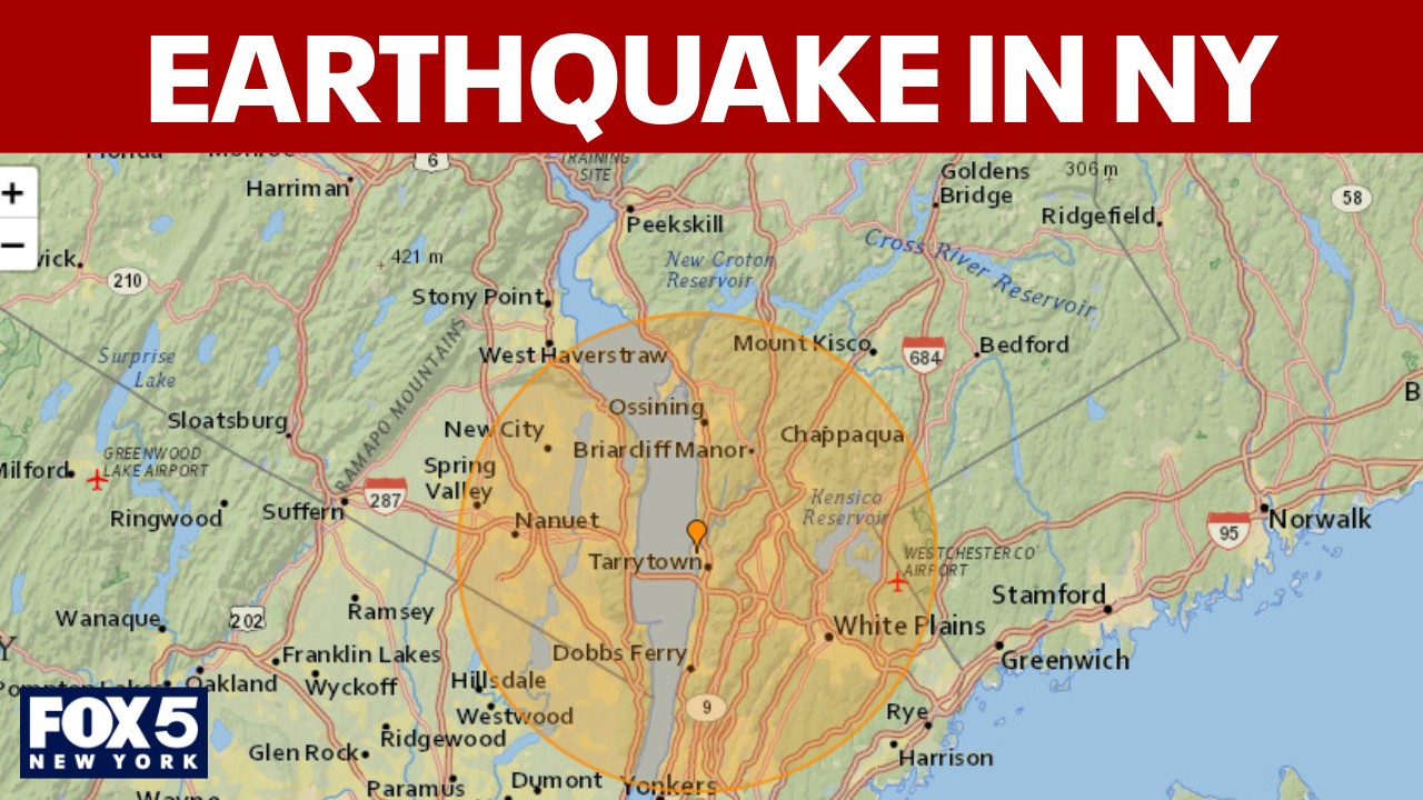 2.3 magnitude earthquake reported near Sleepy Hollow