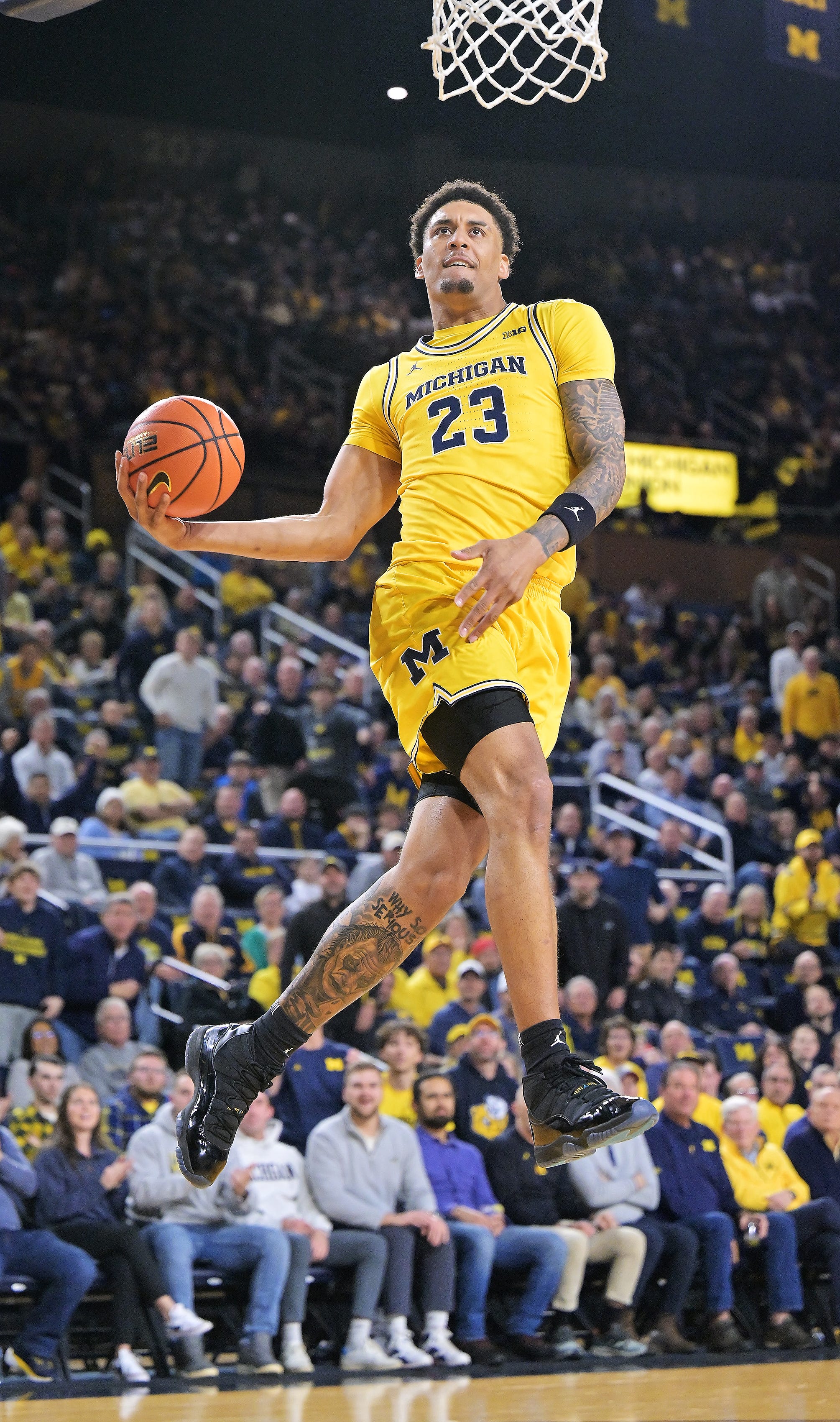 Yaxel Lendeborg named Big Ten Player of the Year, leads Michigan's ...