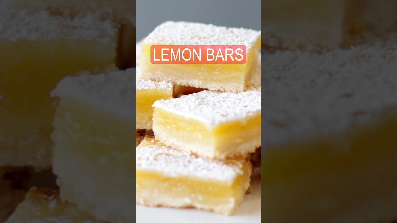 How to make the best lemon bars ever!