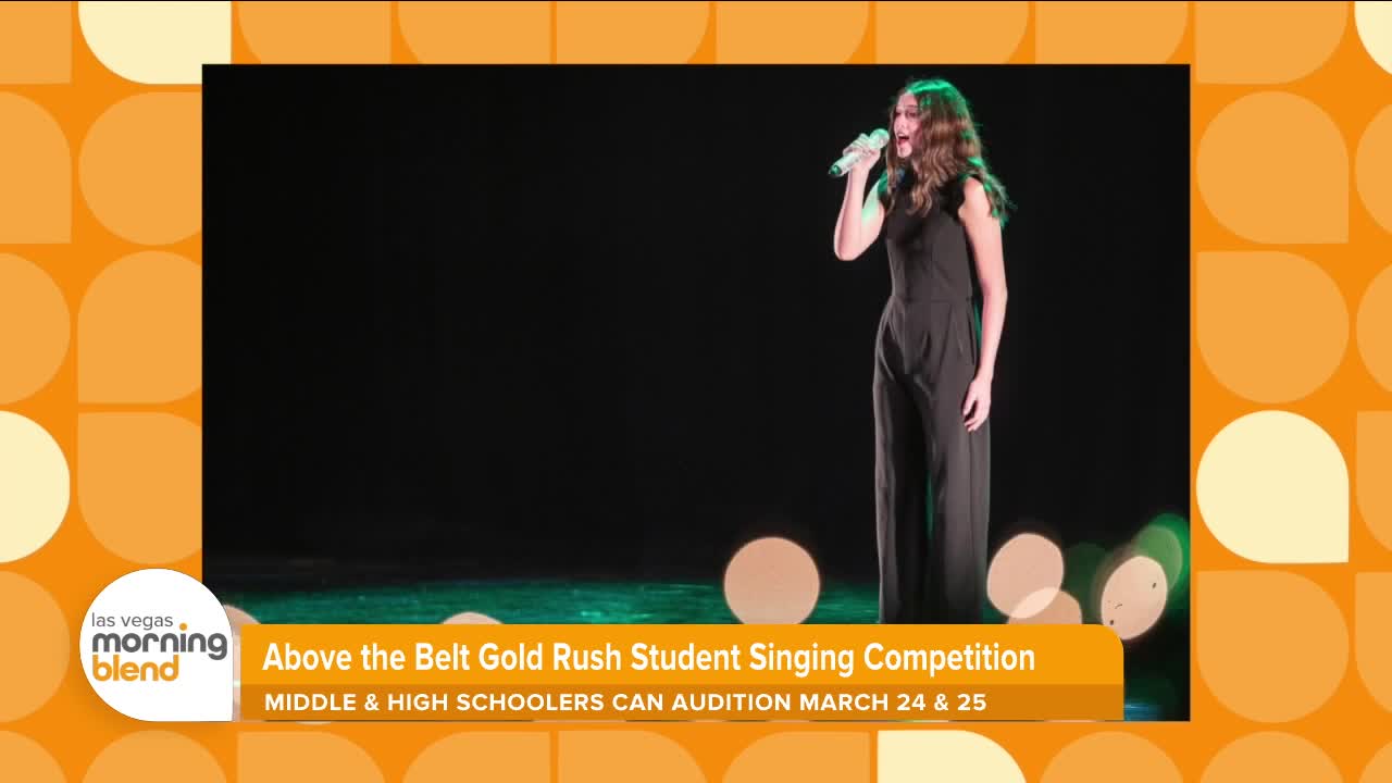 Stagebender launches “Above the Belt – Gold Rush” student singing ...