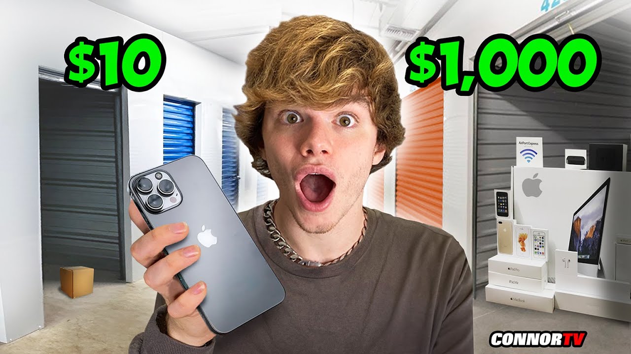 This is what $10 vs $1,000 abandoned storage units really look like