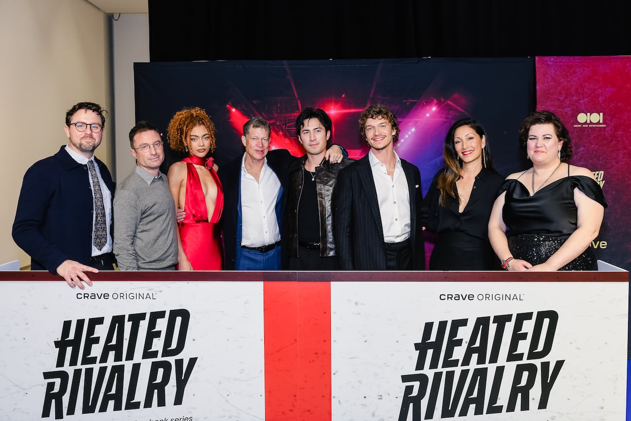 Heated rivalry stars Hudson Williams and Francois Arnaud denounce ...