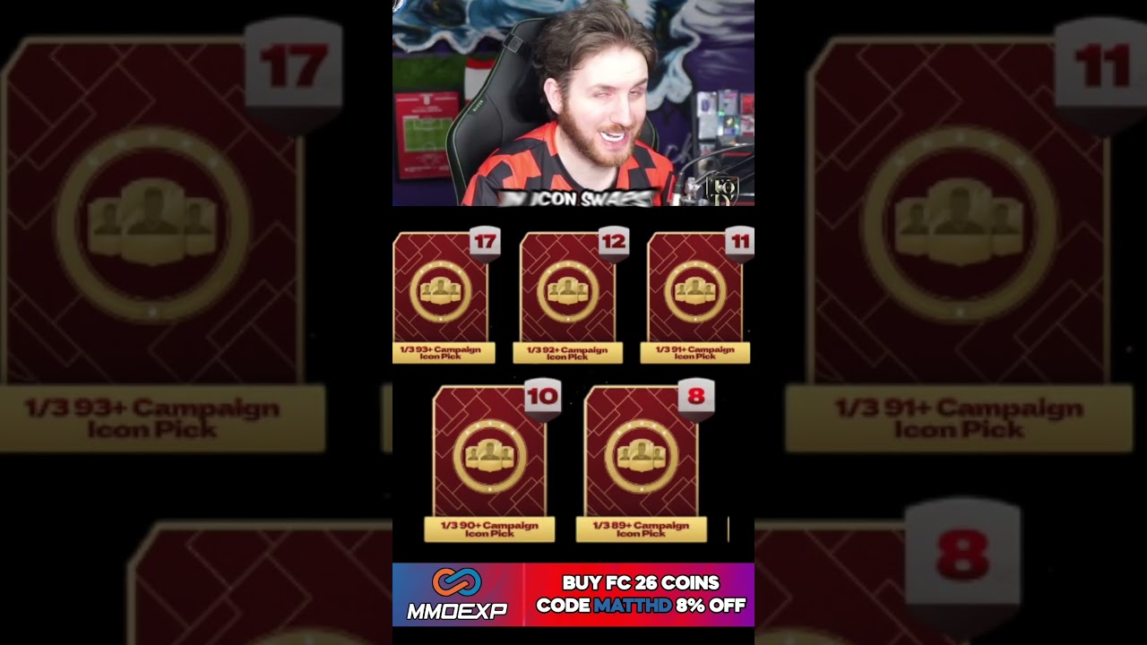 Icon swaps rewards are incredible! #fc26 #shorts