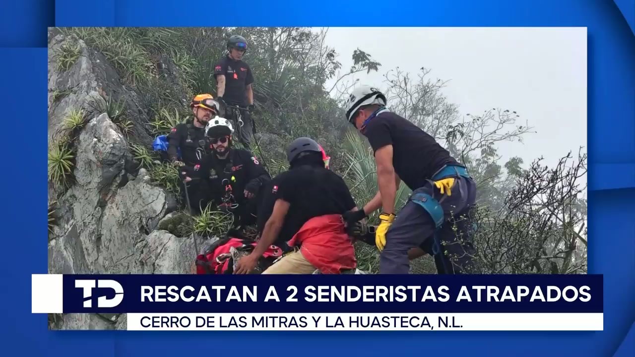 Rescatan a dos senderistas atrapados en el Cerro de las Mitras y La ...