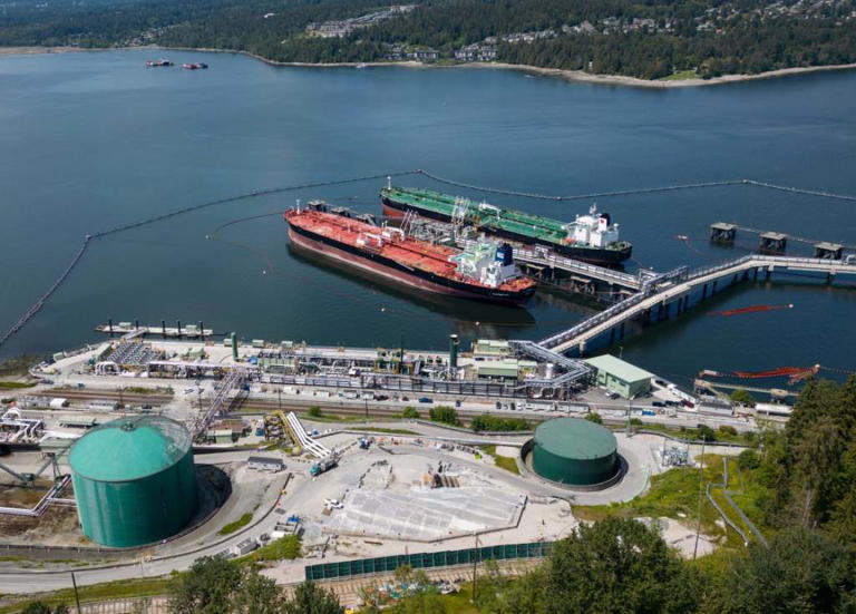 Trans Mountain oil exports doubled in 2025, new port data shows
