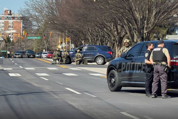 Baltimore police officers wounded in shooting near Jewish girls' school ...