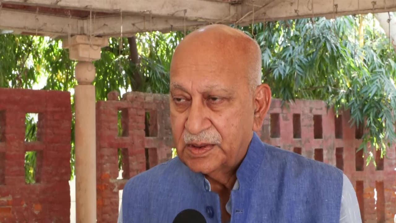 Don't hyphenate India with Pakistan, it's a concocted state: MJ Akbar