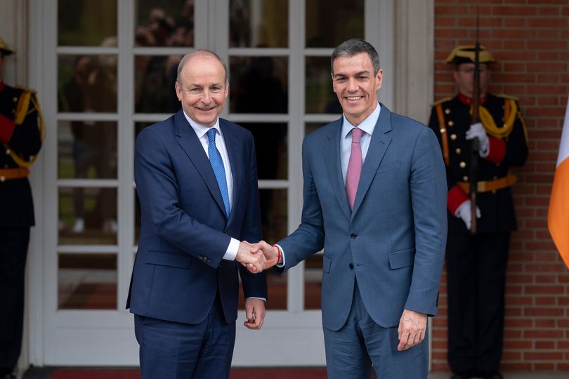 Irish leader urged to follow Spain's lead and 'stand up to Trump'