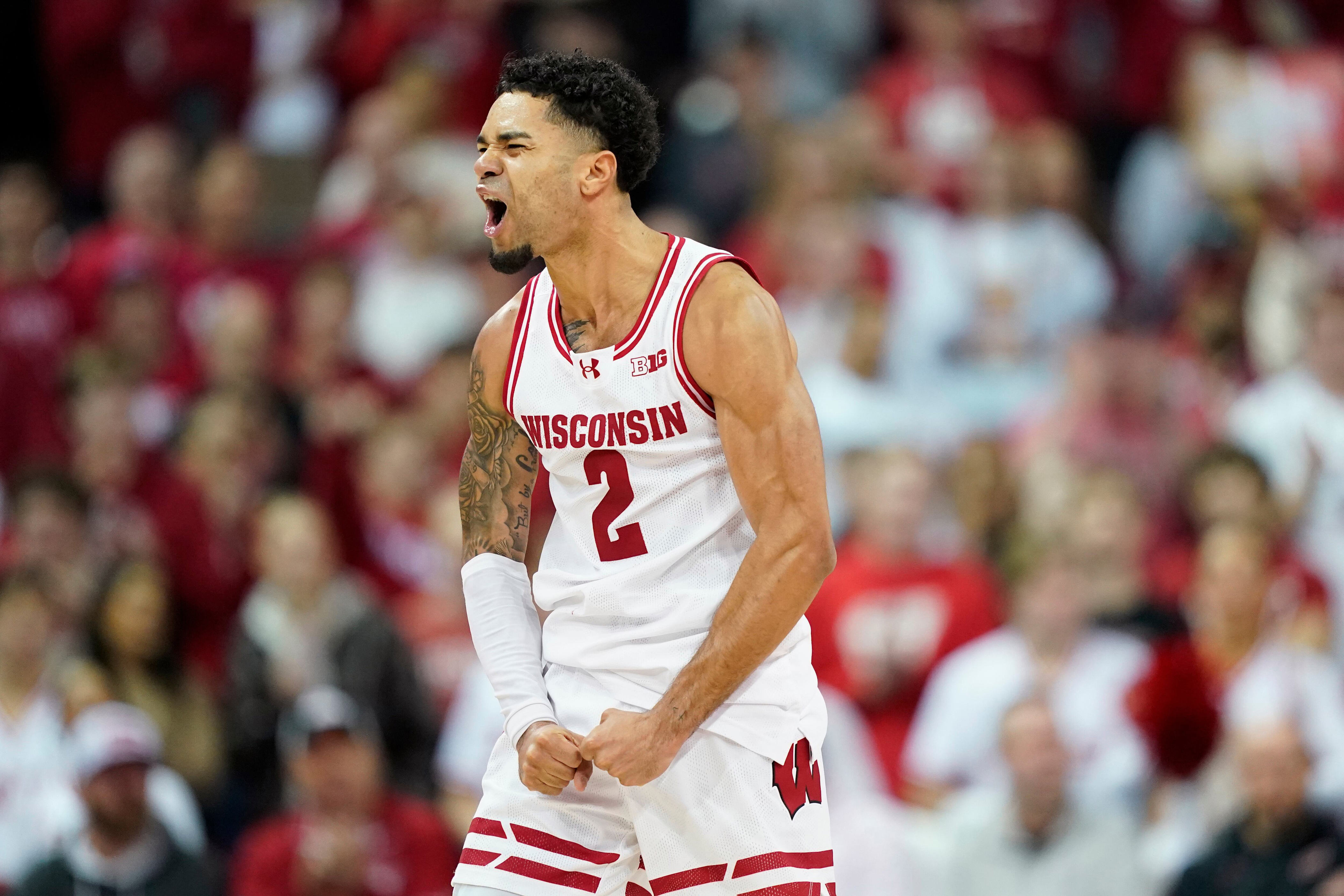 Two Badgers men’s basketball players earn conference honors