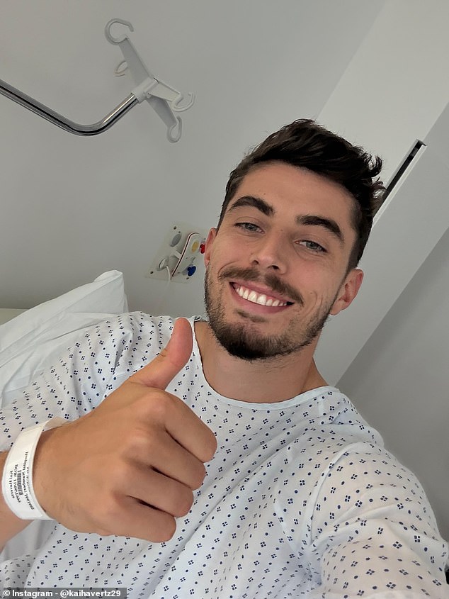 Kai Havertz opens up on agonising knee injury as he reveals he has ...