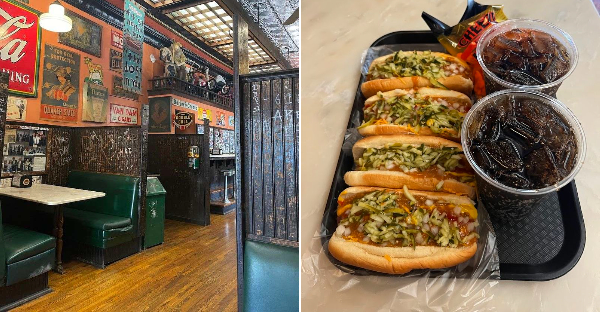 This retro Michigan counter serves chili dogs that make a simple lunch ...
