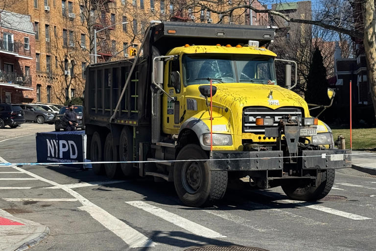 Woman killed in collision with NYC Department of Transportation dump ...