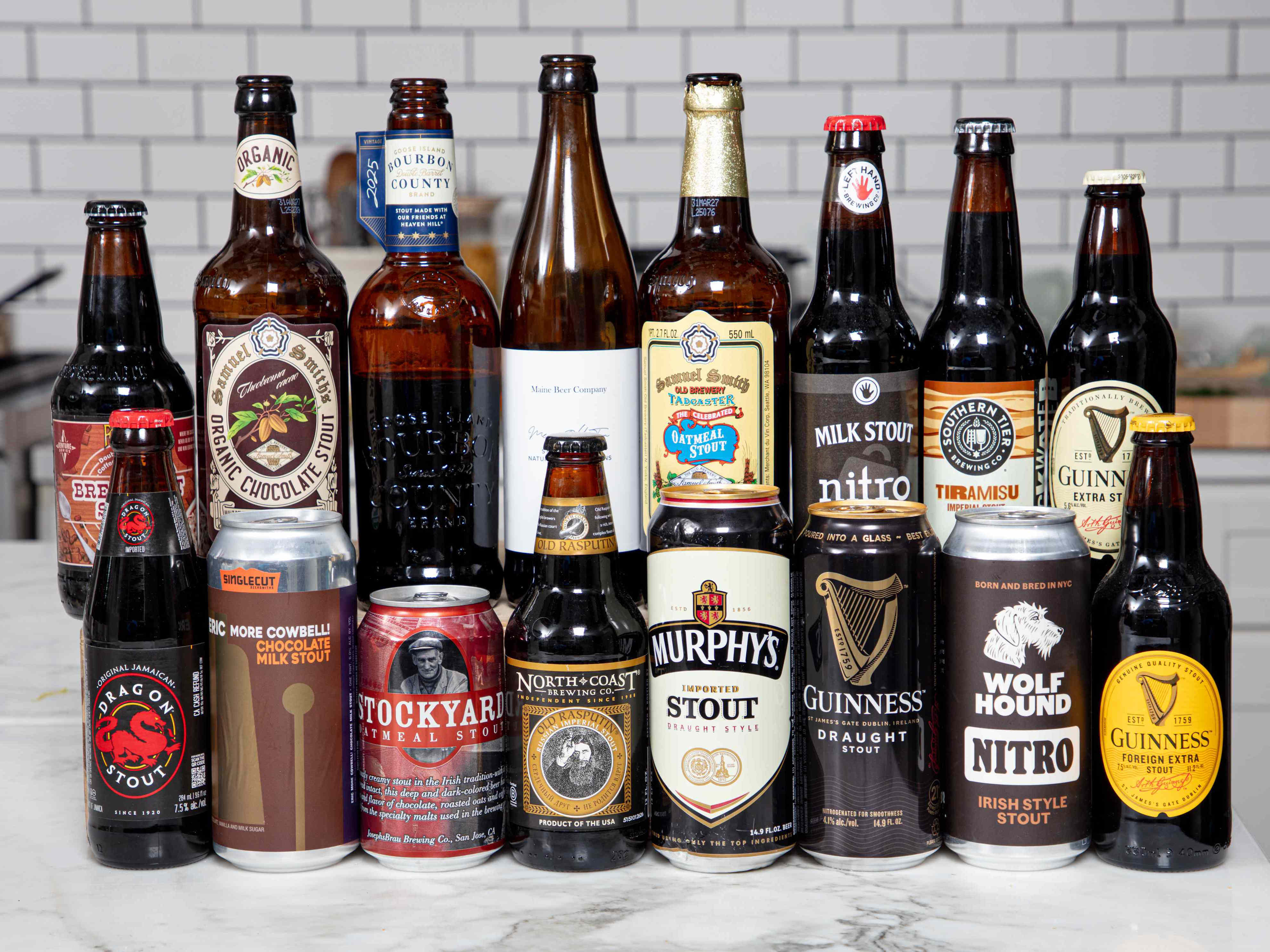 We taste-tested 16 stouts—the most famous one didn't take the top spot