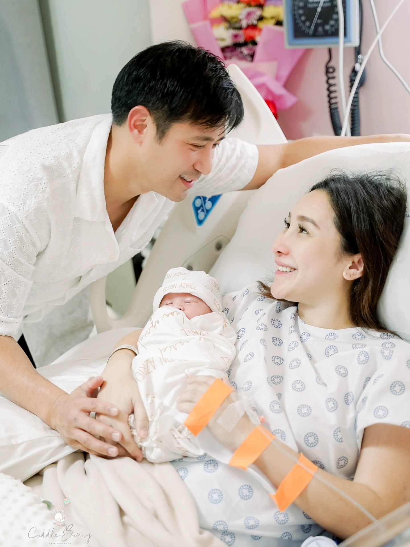 Rocco Nacino and Melissa Gohing welcome second son Elyon Azriel during ...