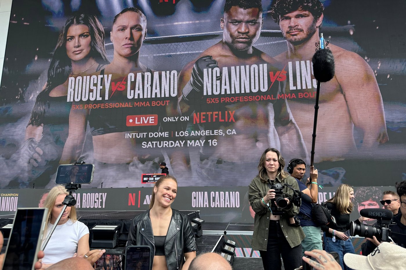 Ronda Rousey says her double-comeback bout with Gina Carano is the ...
