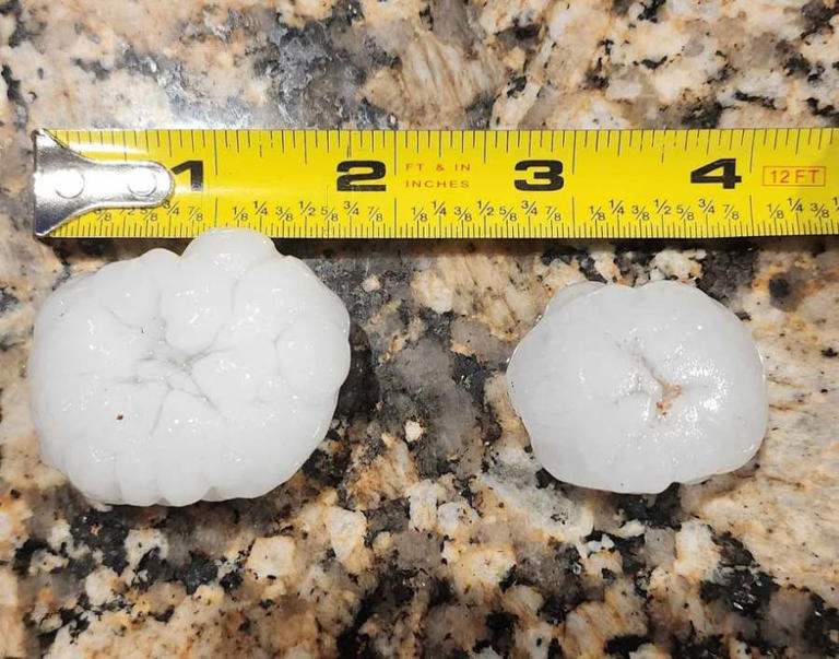 Photos: Severe weather hits Chicagoland with storm damage, golf-ball ...