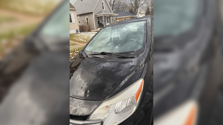Photos show 'destructive,' baseball-sized hail as storms slam the ...