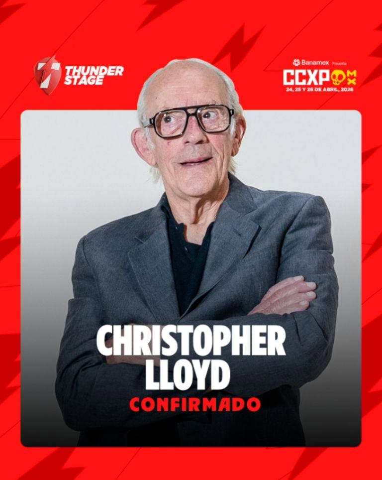 CCXP México 2026: Christopher Lloyd llegará como invitado de lujo al ...