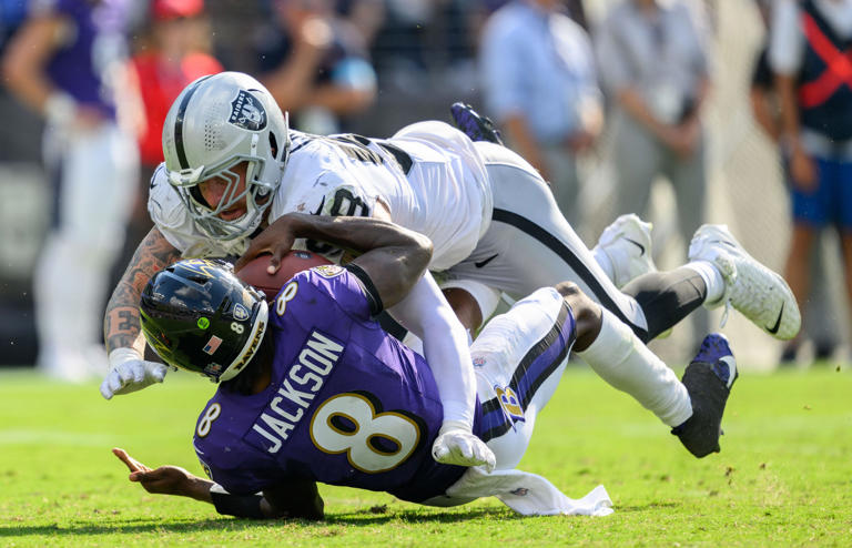 Ravens fan who shaved head over Maxx Crosby trade isn't happy
