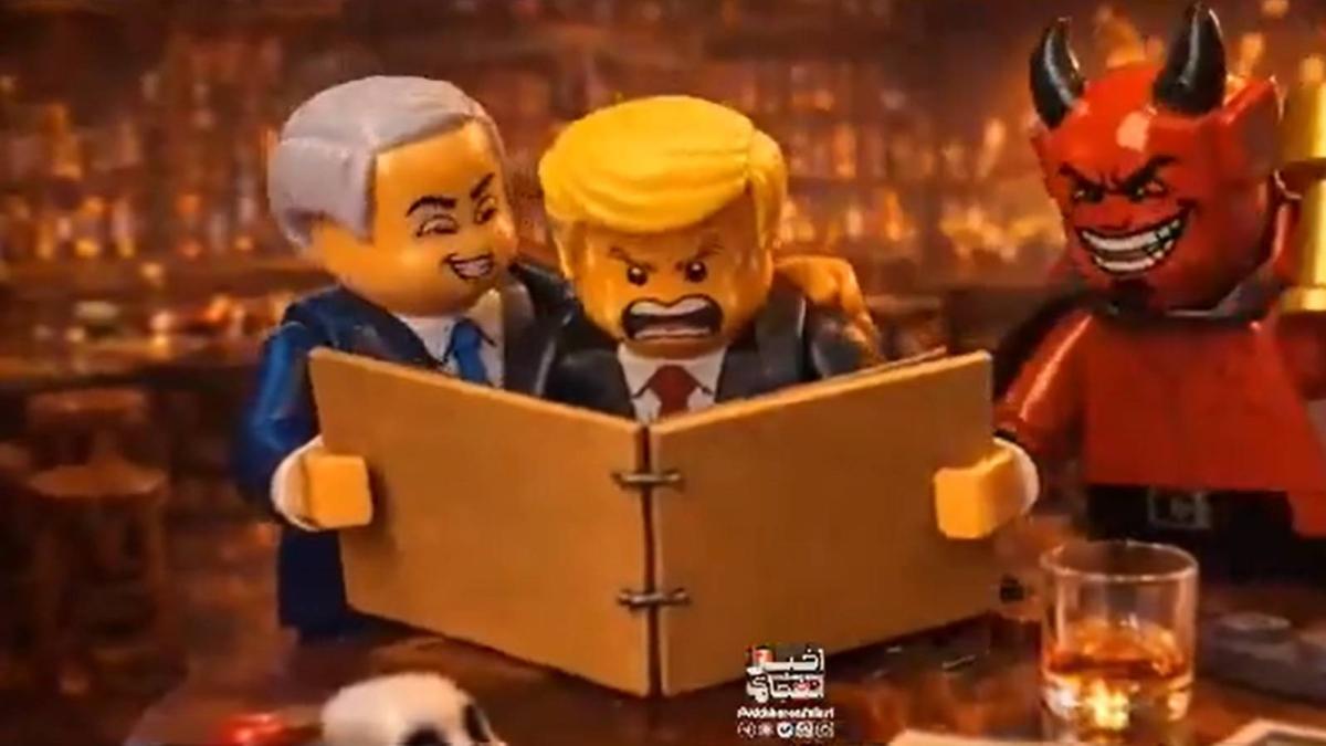 Irán lanza animación Lego contra Estados Unidos e Israel | Video