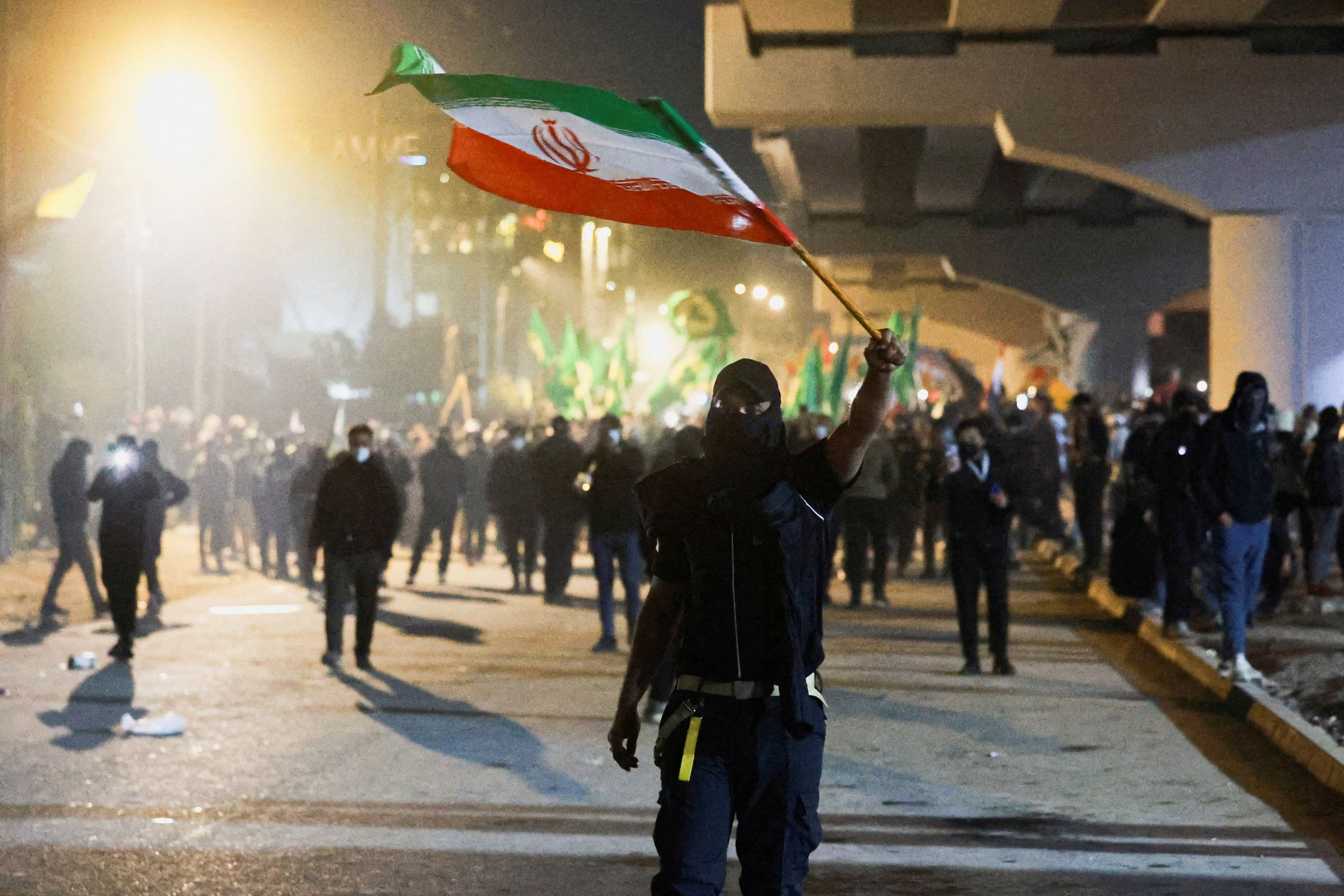 Drone hits US diplomatic facility in Iraq as Mideast violence deepens