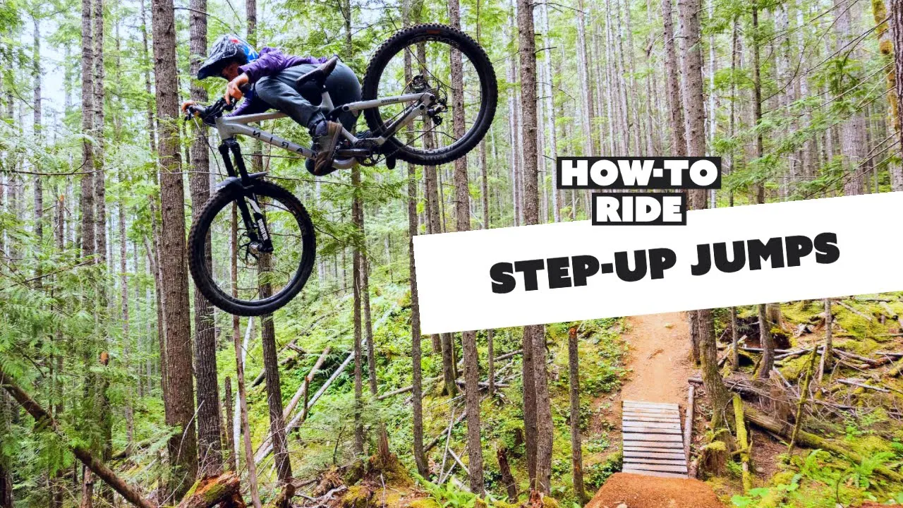 Step-up jump techniques for controlled, confident riding