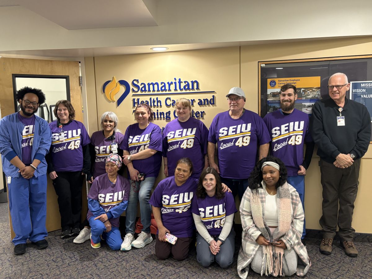 Samaritan workers in OR join SEIU, uniting 5 locations