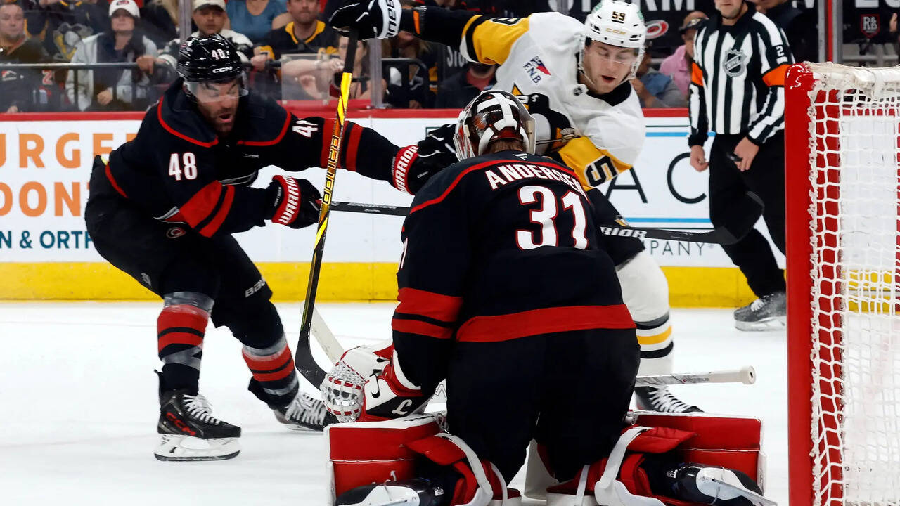 Jackson Blake's shootout goal secures Hurricanes' 5-4 victory over Penguins