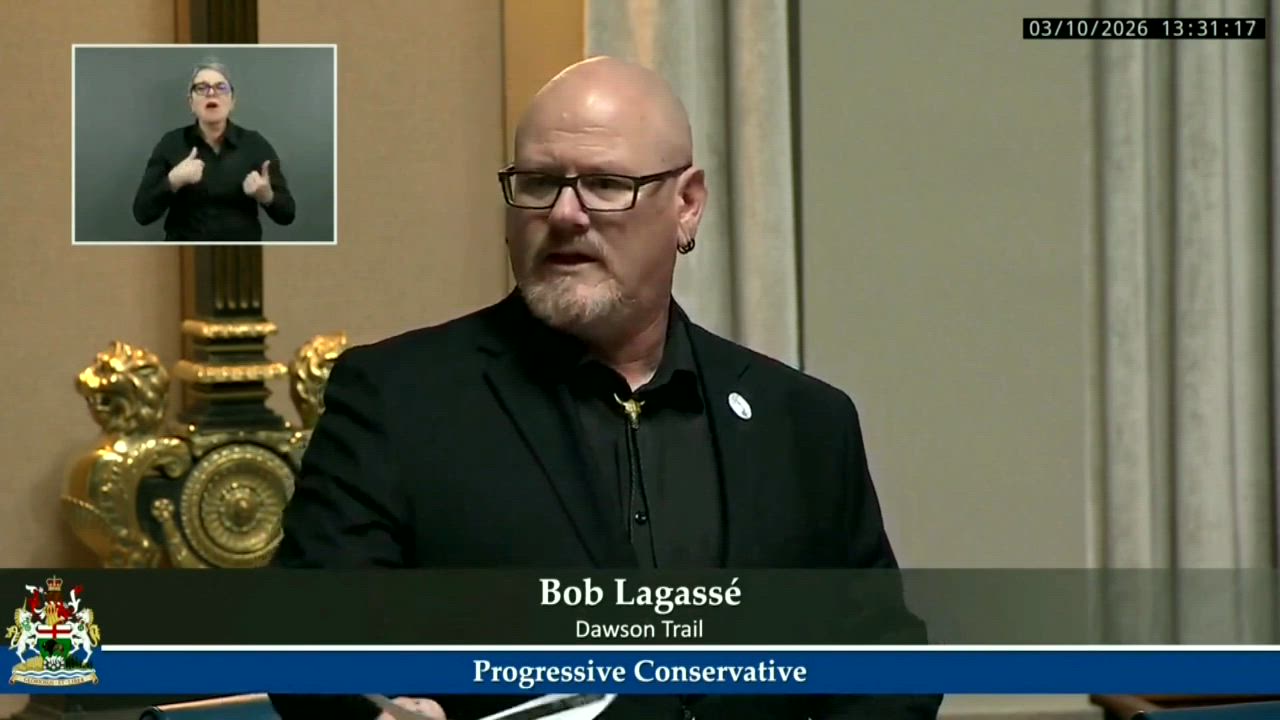 Manitoba Tory Bob Lagasse leaves caucus, plans to sit as independent